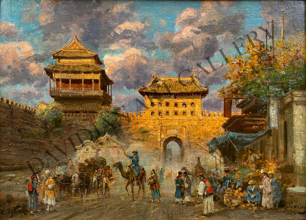 Carl Wuttke - Peking 北京, 德胜门