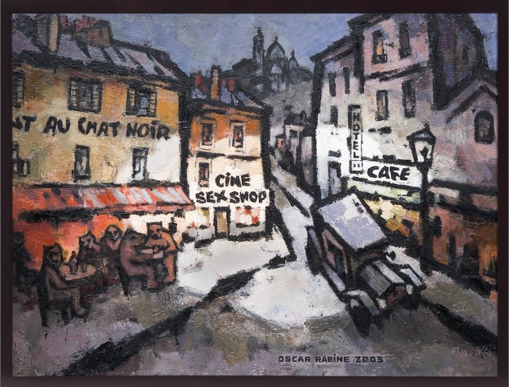 Oscar Rabin - Davidjan Art Gallery - Paris, 2003