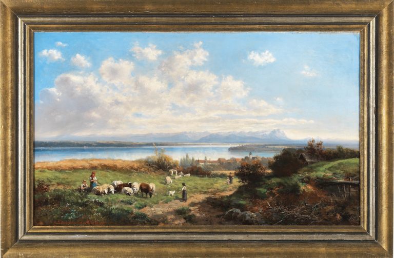 Ernst Julius Engelmann - Lake Chiemsee