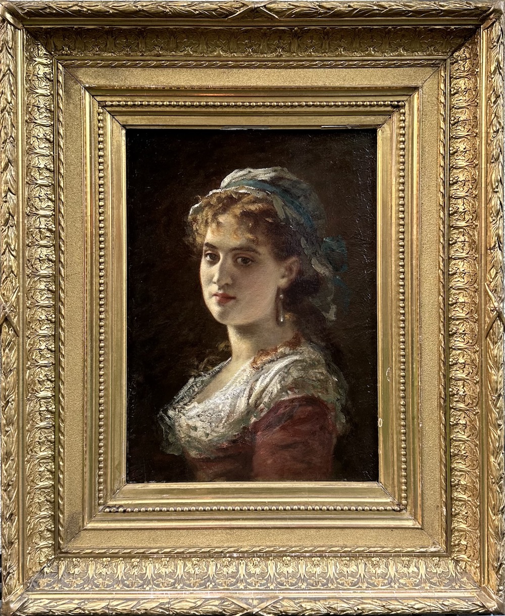 Fedor Petrovich Chumakov - Lady Portrait